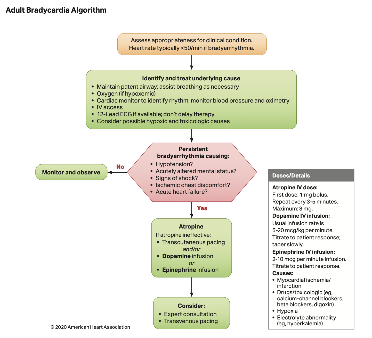 *Do not use Dobutamine as it worsens hypertension
